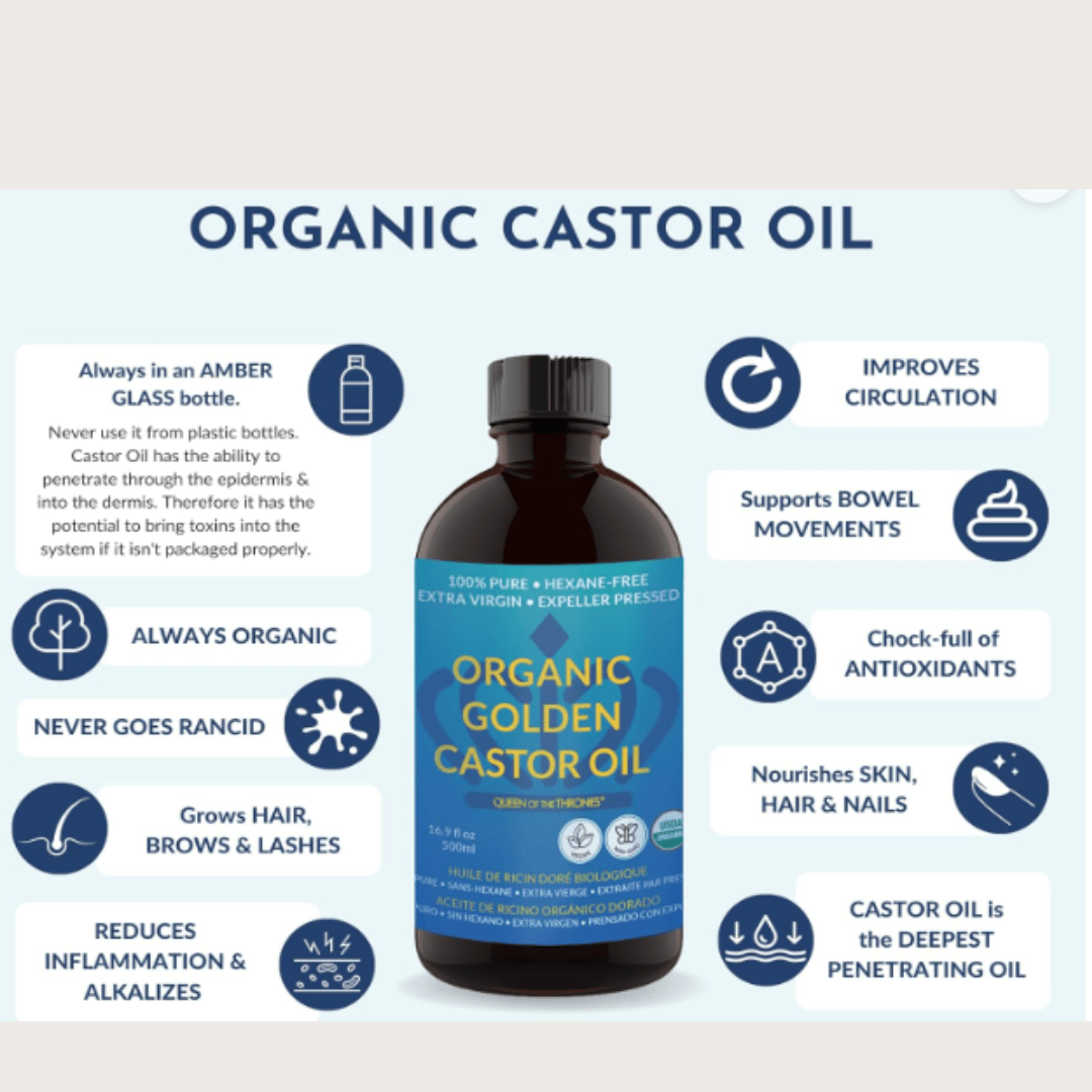 The Power of Castor Oil: 5 Incredible Uses for Health and Beauty